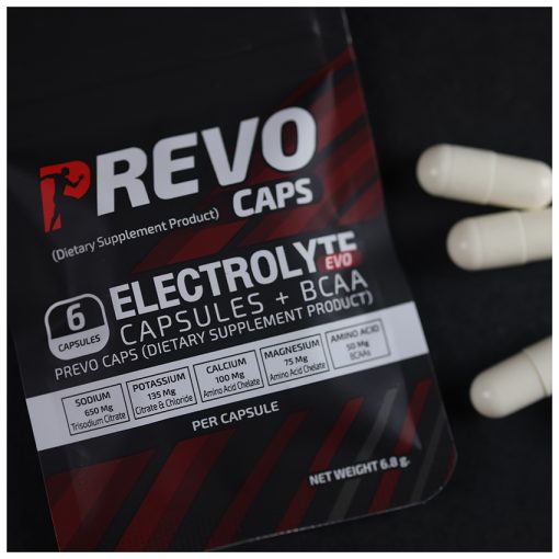 Prevo Caps Electrolyte Capsules + BCAA - Avarin: Running and Triathlon.