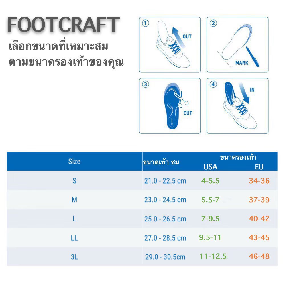 Zamst Footcraft STANDARD Avarin Running and Triathlon