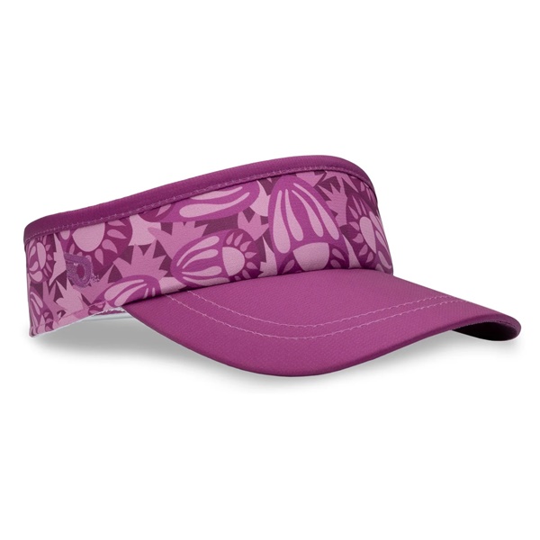 Headsweats Visor Floral Velocity Amazonian Purple - Avarin: Running and ...