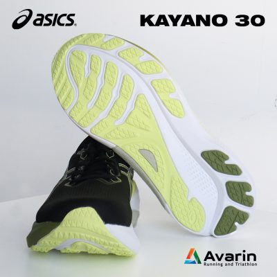 Asics Gel-Kayano 30 Women White/Sunrise Red : Avarin Running