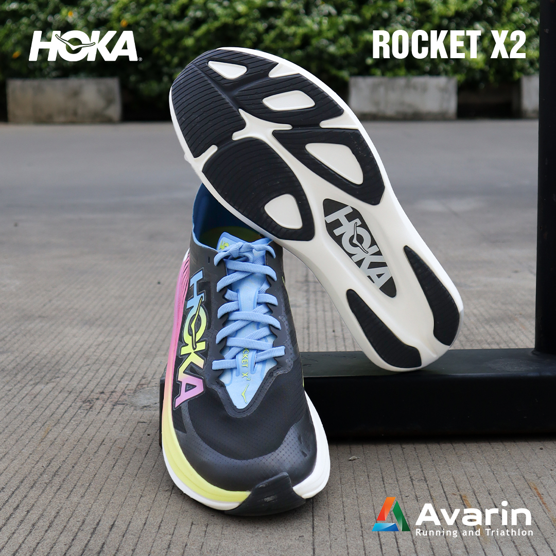 Hoka Rocket X 2 All Gender Black/Multi: Avarin Running