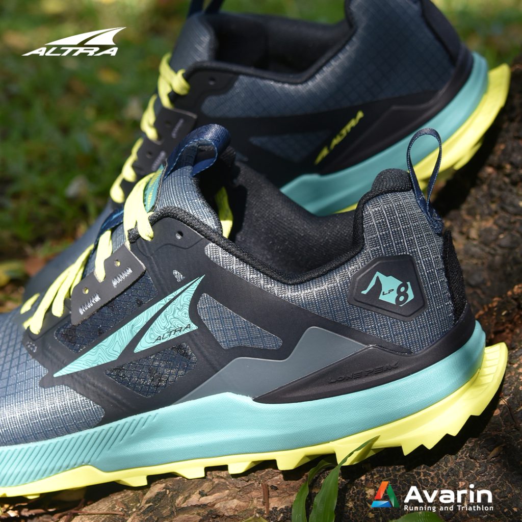 ALTRA Lone Peak 8 Men Black/Green : Avarin Running.