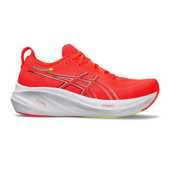 Asics Gel-Nimbus 26 Women Sunrise Red/Pure Silver : Avarin Runnin