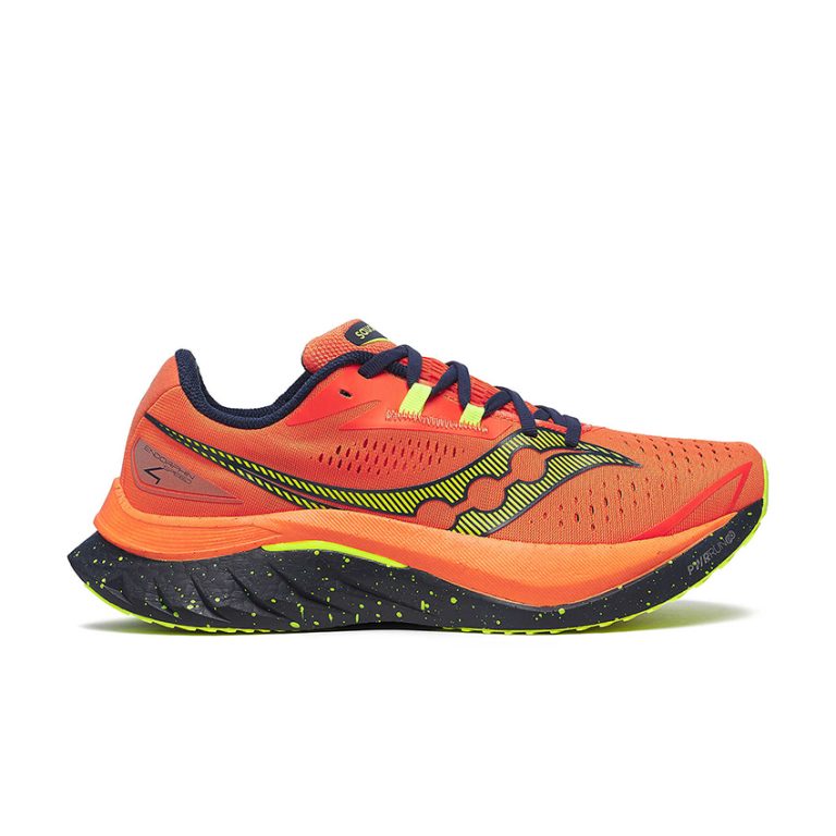 Saucony Endorphin Speed 4 Men Solar Pepper/Navy - Avarin: Running and ...