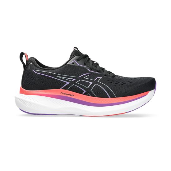Asics Glideride Max Men Black/Flash Red - Avarin: Running and Triathlon.
